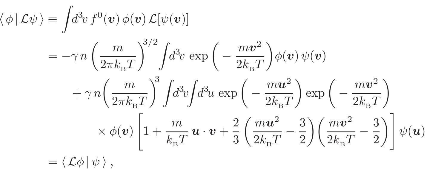 Where n is the bulk number density and f°(v) is the