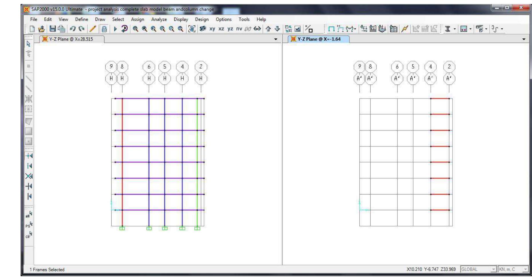 Figure 11 - Earthquake resistant design of apartment