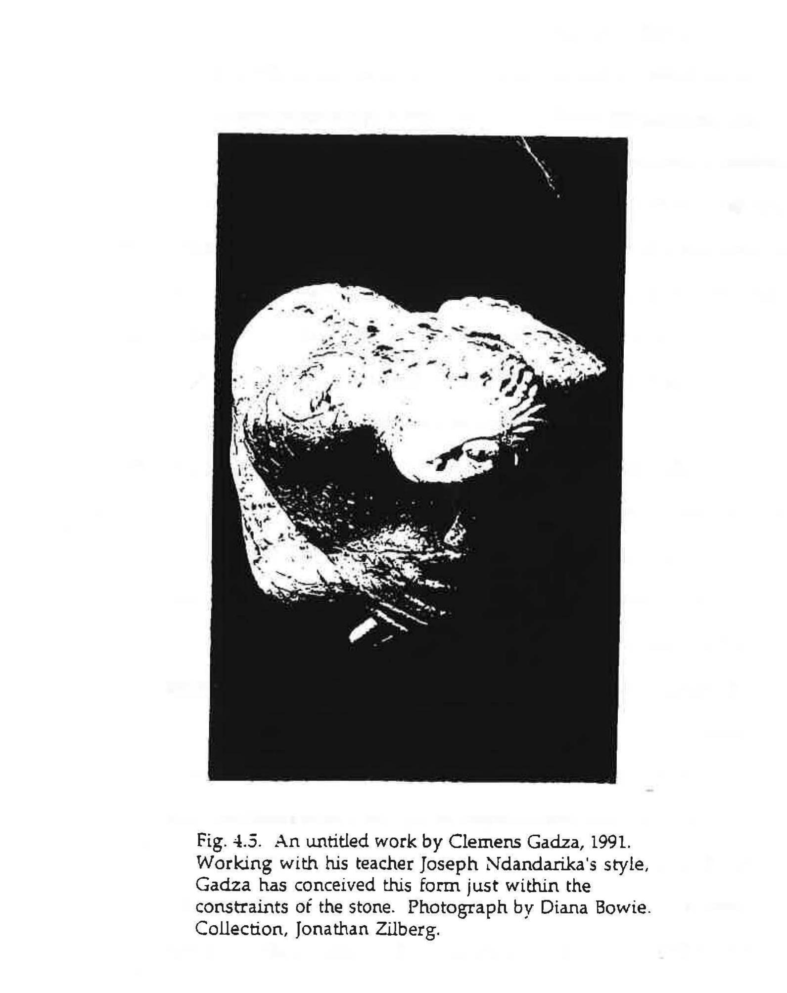 Figure 52 - Zimbabwean Stone Sculpture: The Invention of a