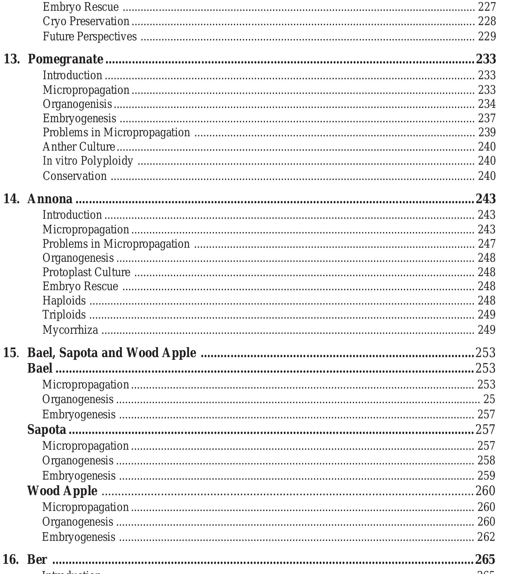 Table 2 - Micropropagation of mango (Mangifera indica L.)