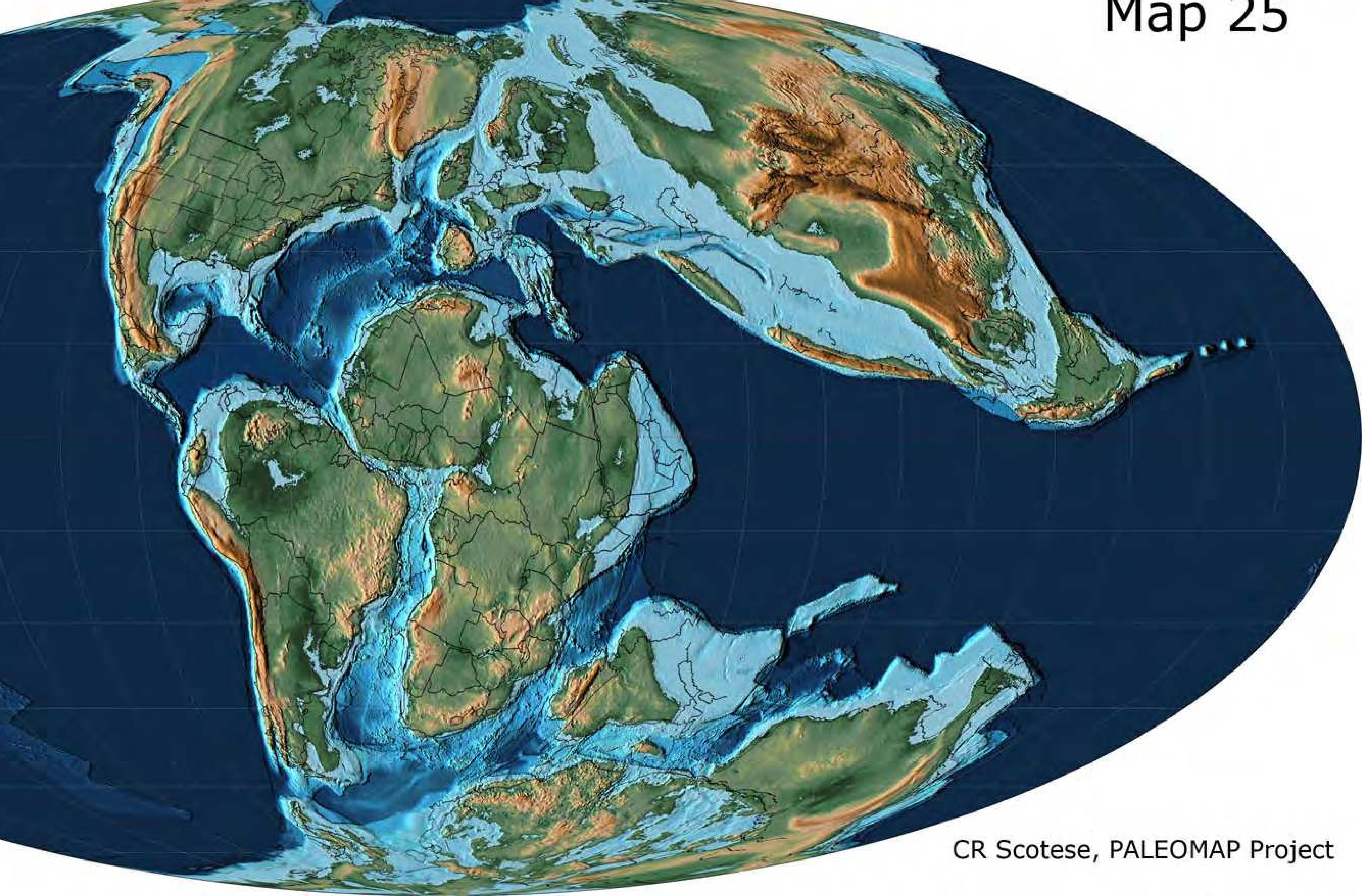 Figure 5 - Atlas of Early Cretaceous Paleogeographic Maps