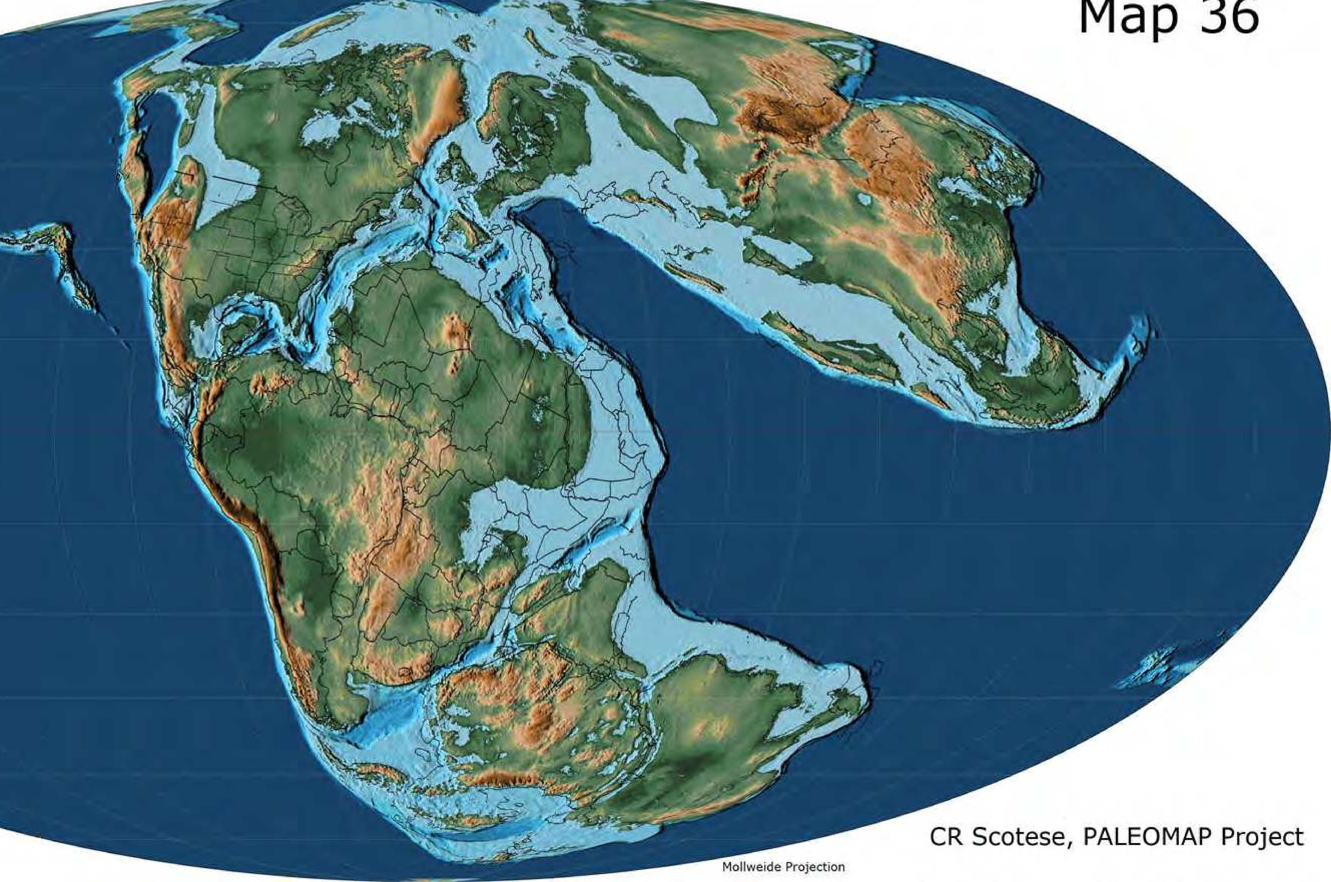 Figure 6 - Atlas of Jurassic Paleogeographic Maps