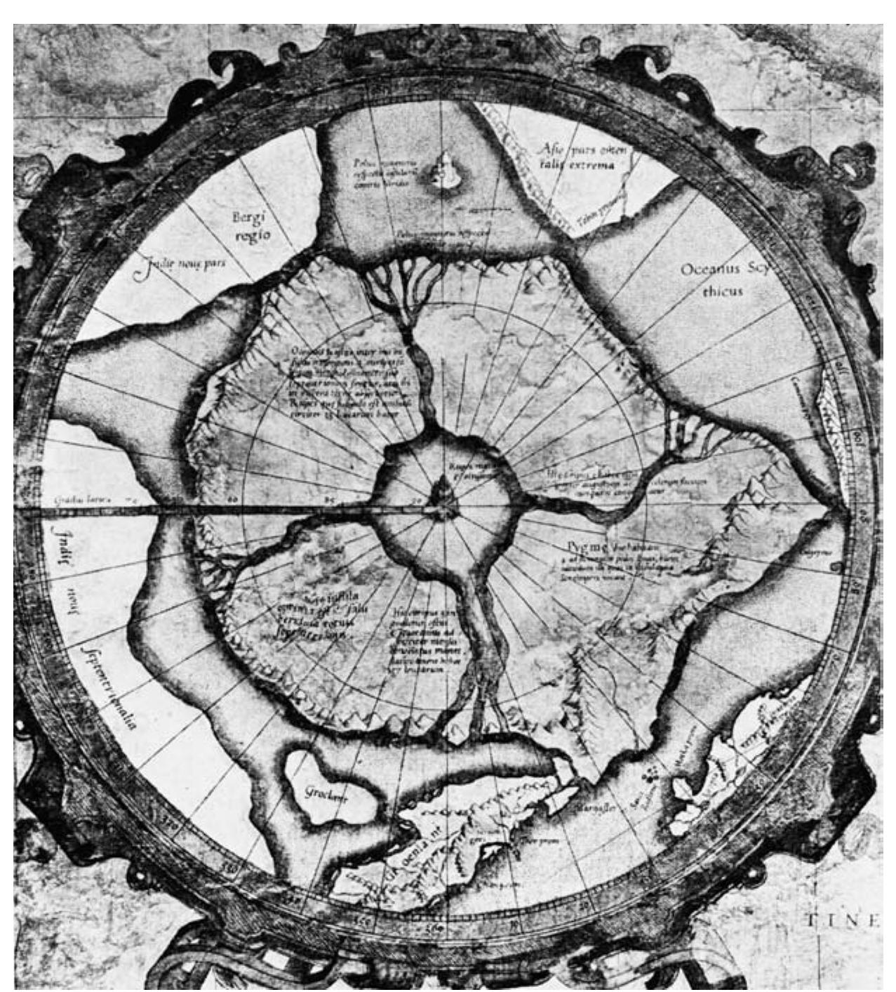 Mercator’s map projection. (source: gerhard mercator, nova
