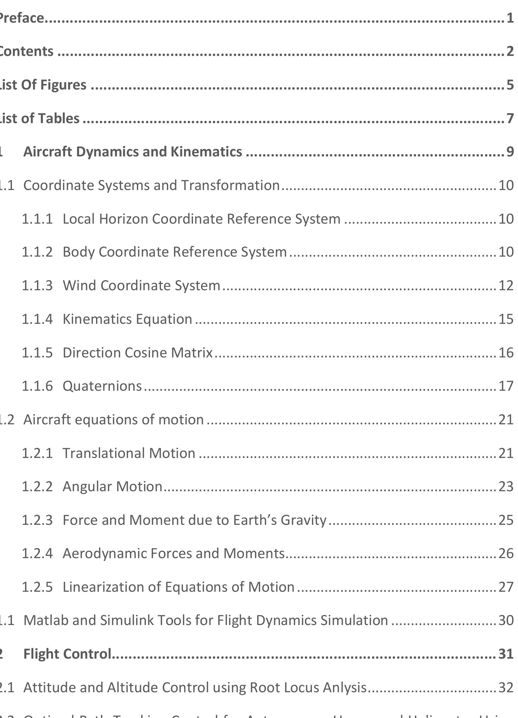 Pdf Aircraft Flight Dynamics Control And Simulation Using Matlab And Simulink Cases And