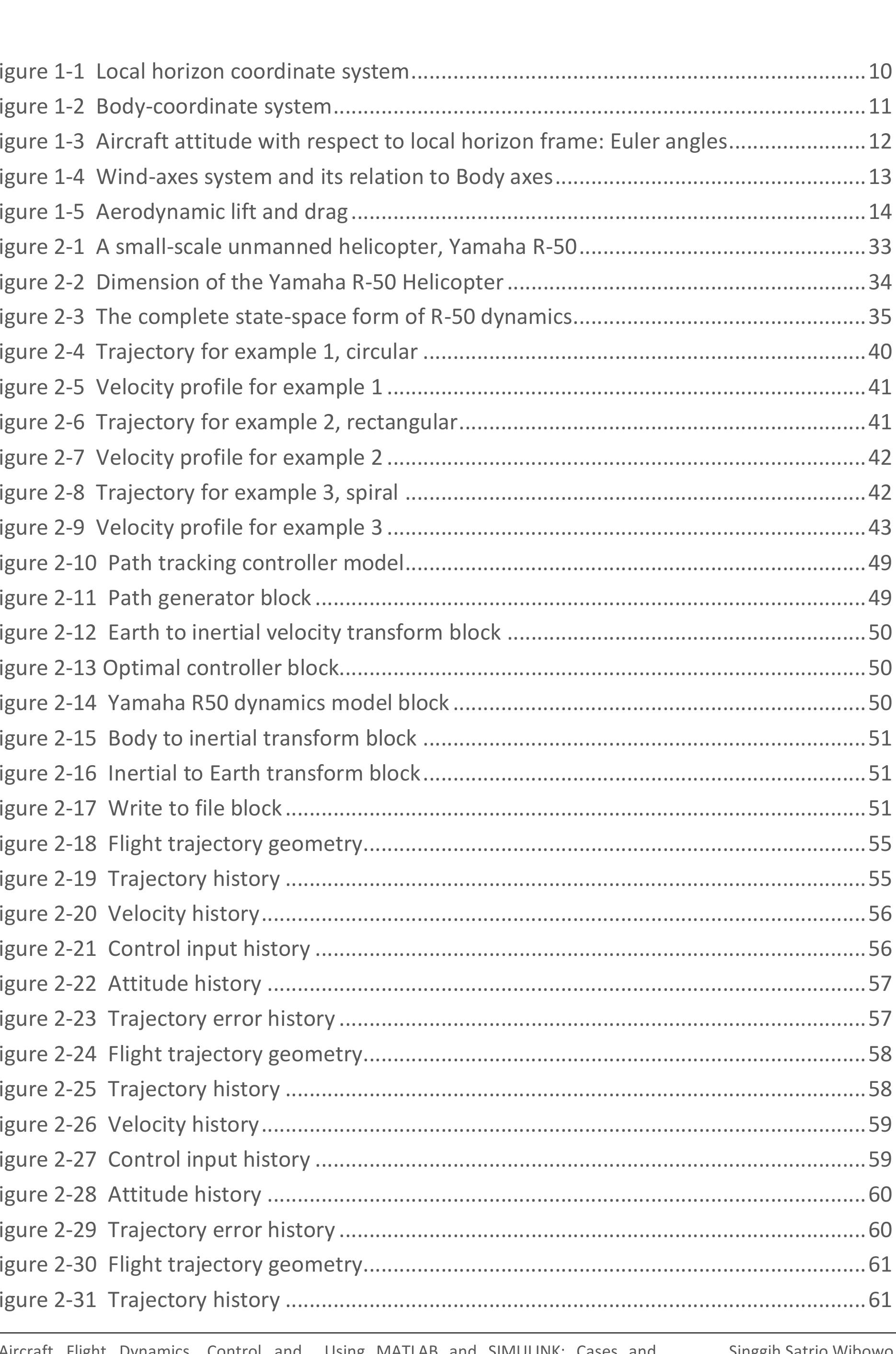 Aircraft Flight Dynamics Control And Using Matlab And