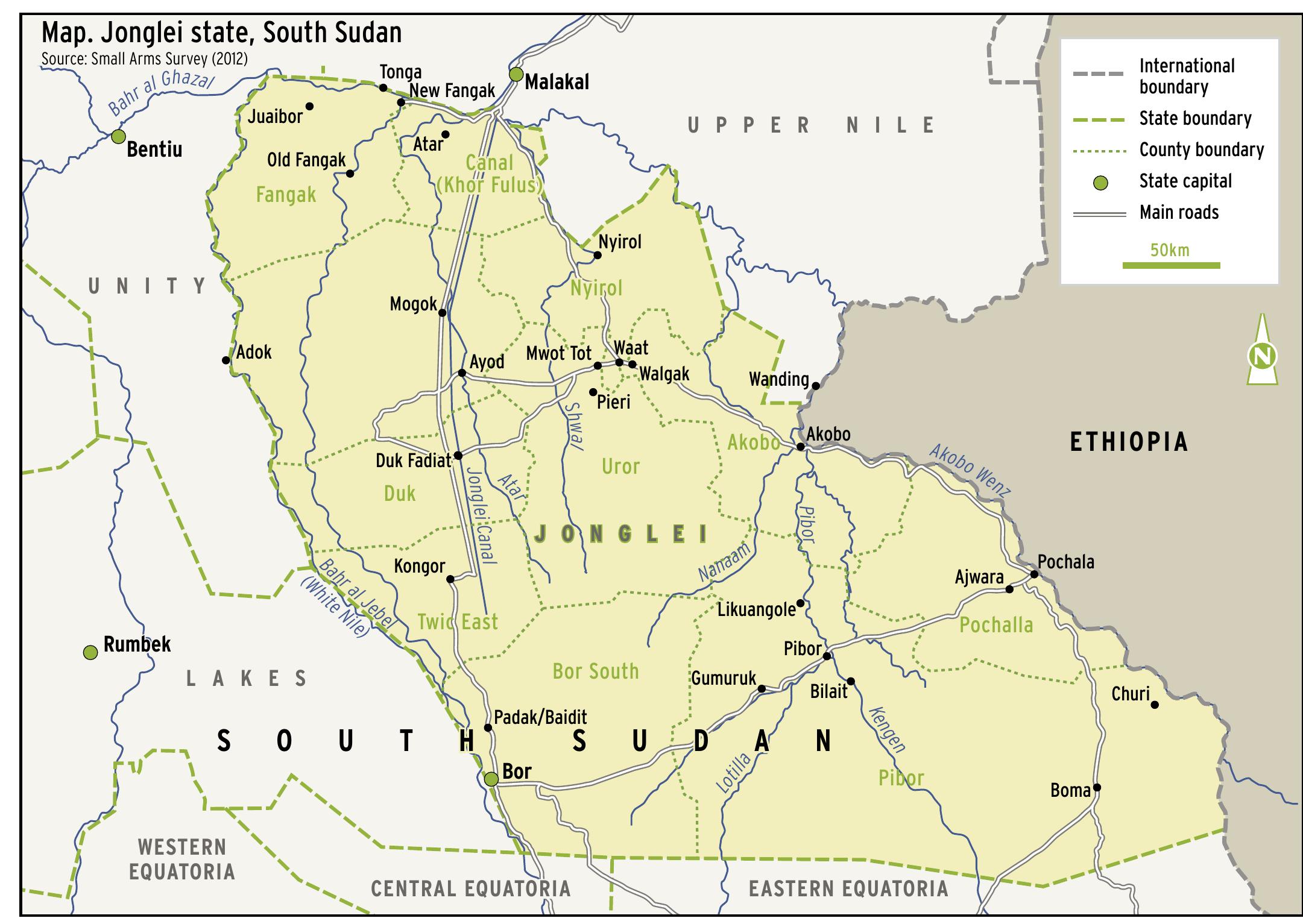 The murle are very mobile and it is common to find pibor