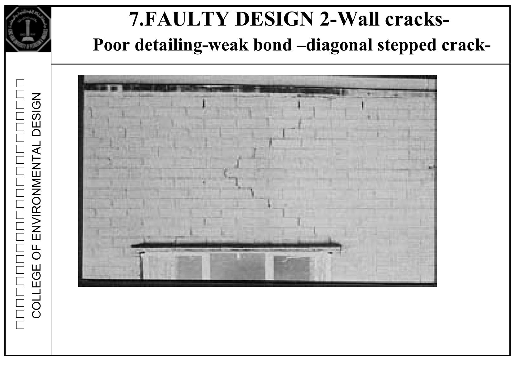 Figure 44 - Deterioration in Buildings.