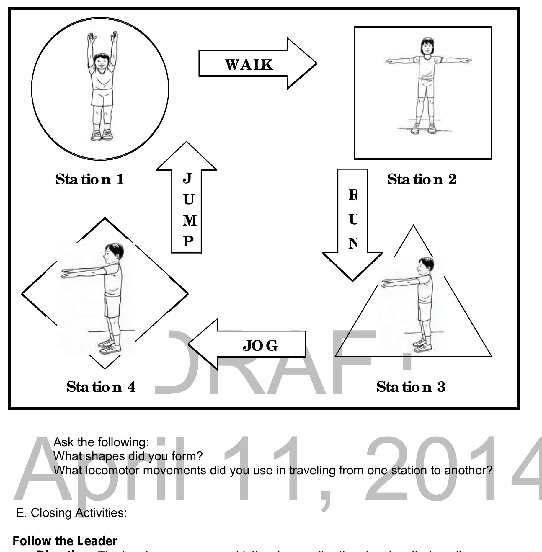 (PDF) Lesson 1: BODY SHAPES AND ACTION Time Allotment: 40 minutes