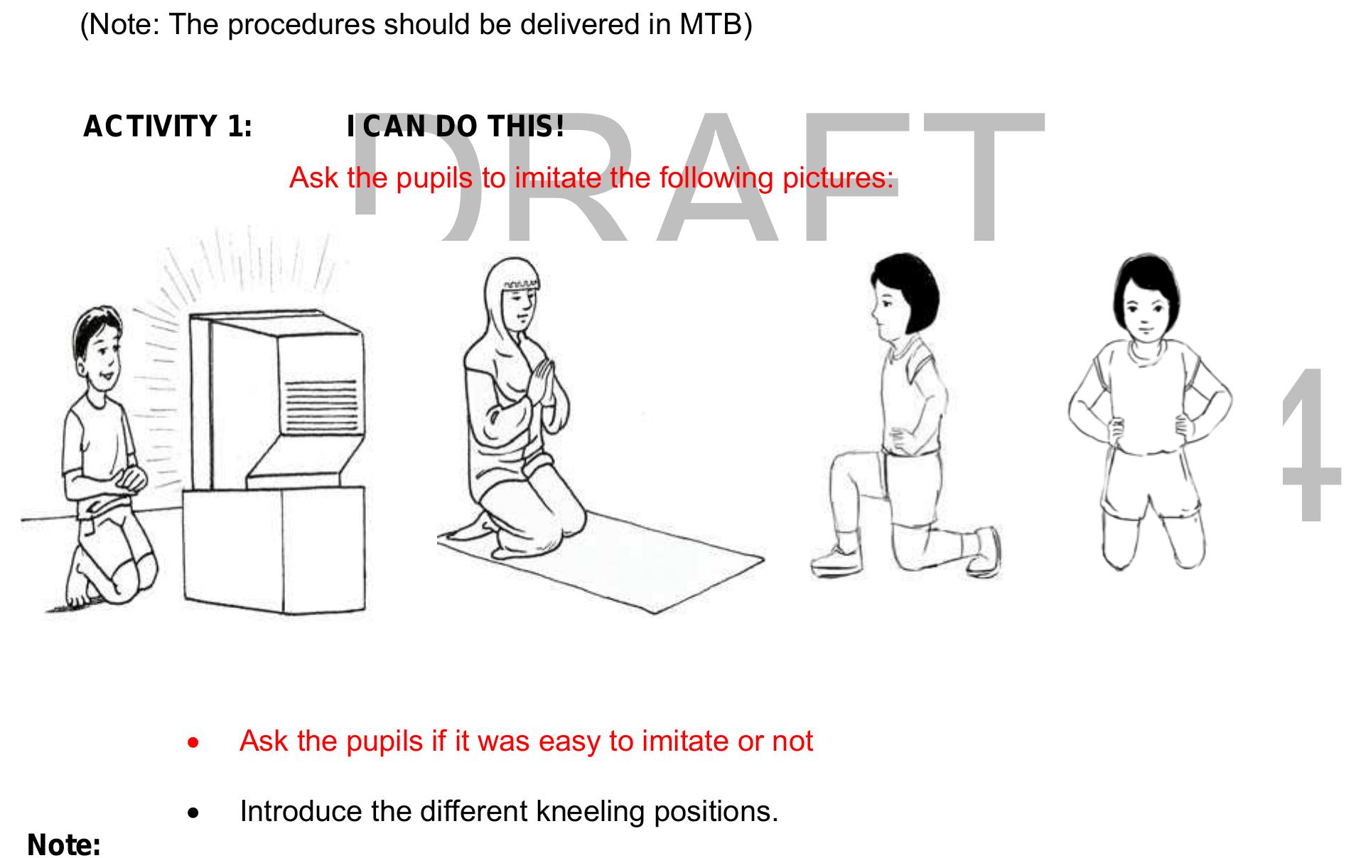 (PDF) Lesson 1: BODY SHAPES AND ACTION Time Allotment: 40 minutes