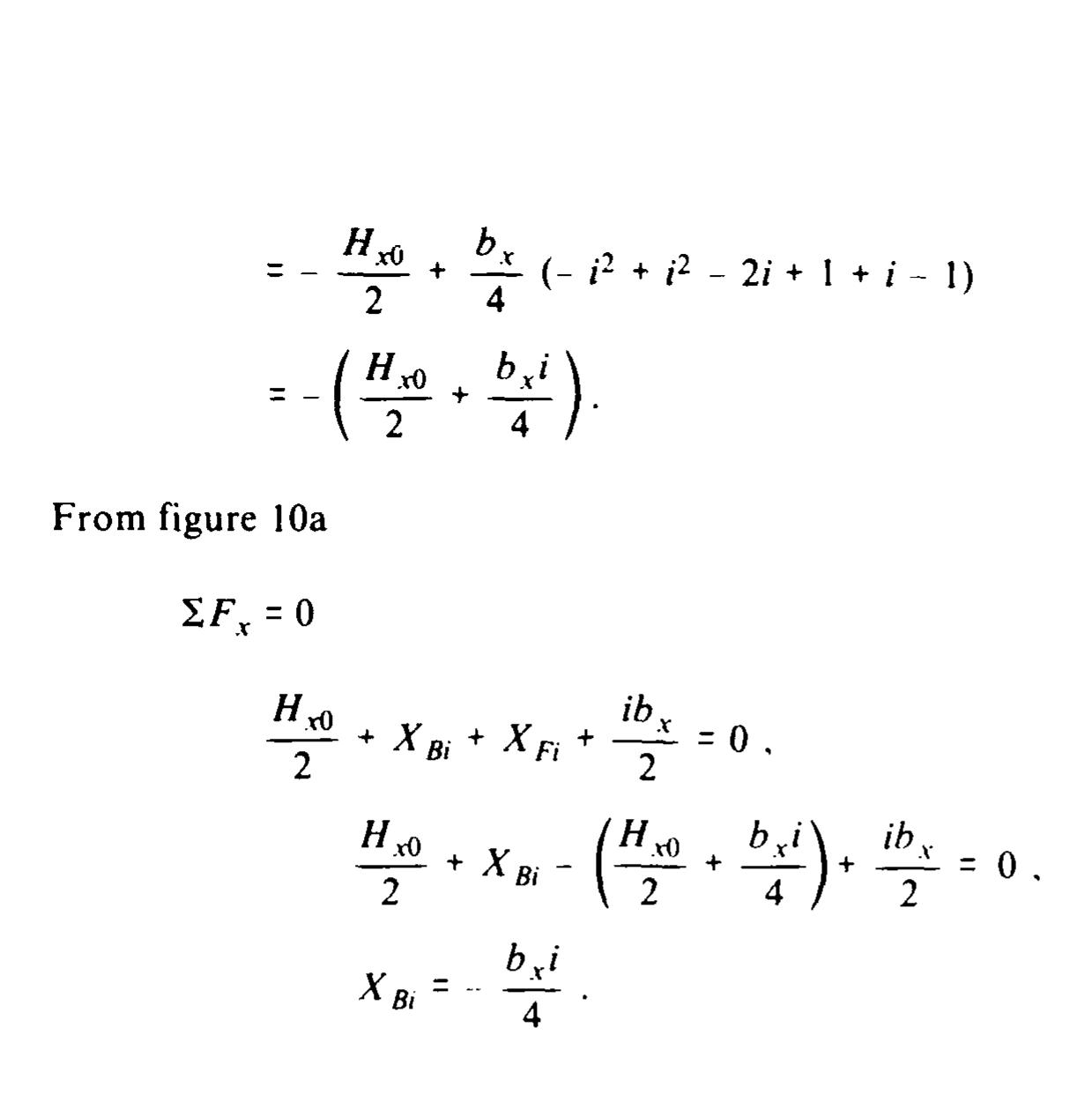Figure 16 - Mathematical Analysis of Scissor Lifts