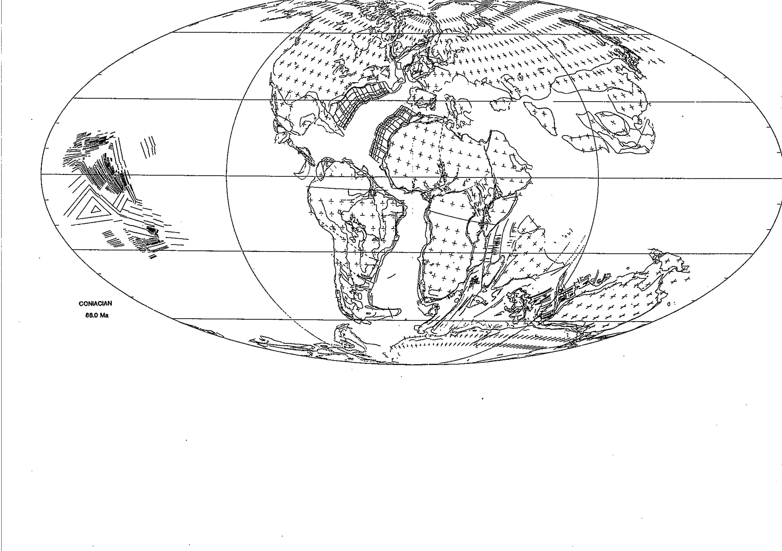 Figure 19 - Phanerozoic Plate Tectonic Reconstructions