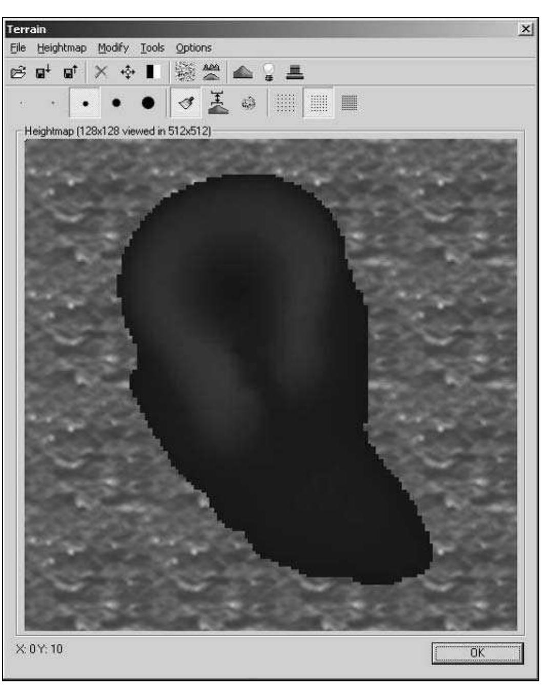 6 the heightmap transformed!