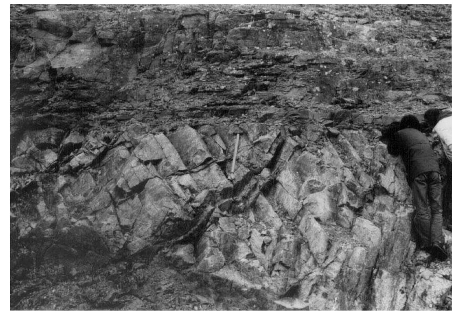 2 c: assynt, scotland. cambrian sedimentary rocks rest