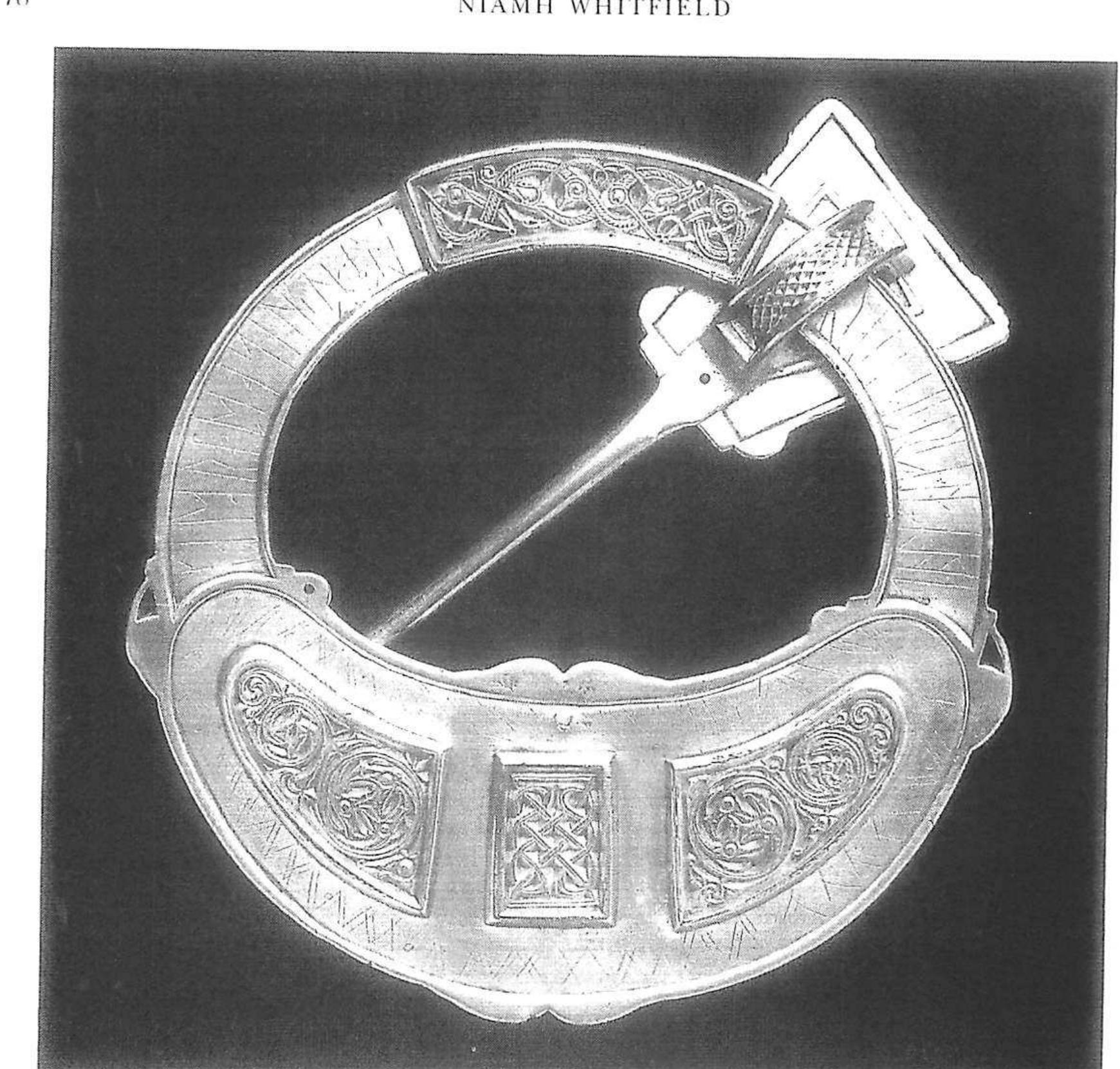3. the hunterston brooch: back view showing loops at the
