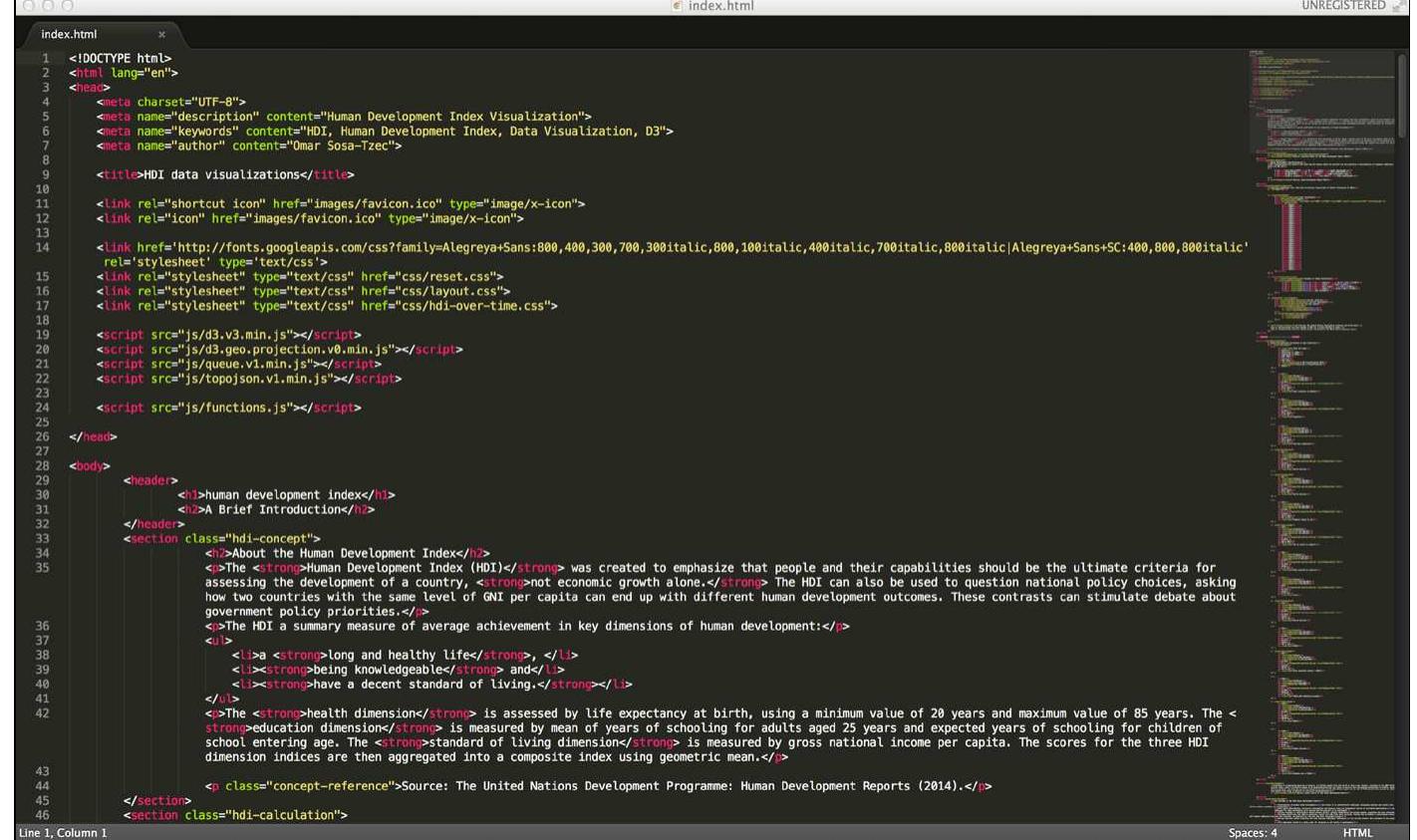 Sublime text is a source code editor designed by jon