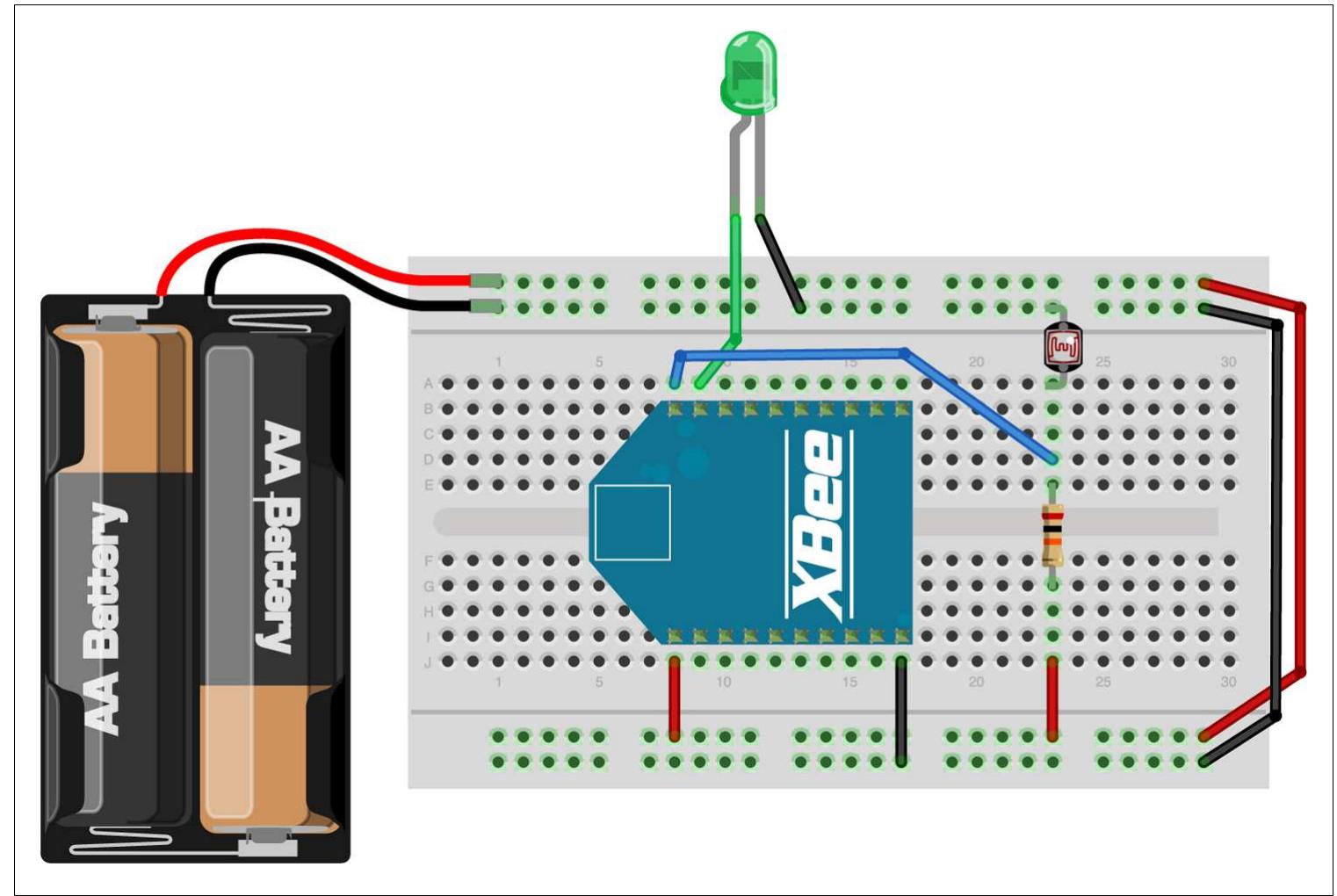 -10. romantic lighting sensor feedback sensor breadboard