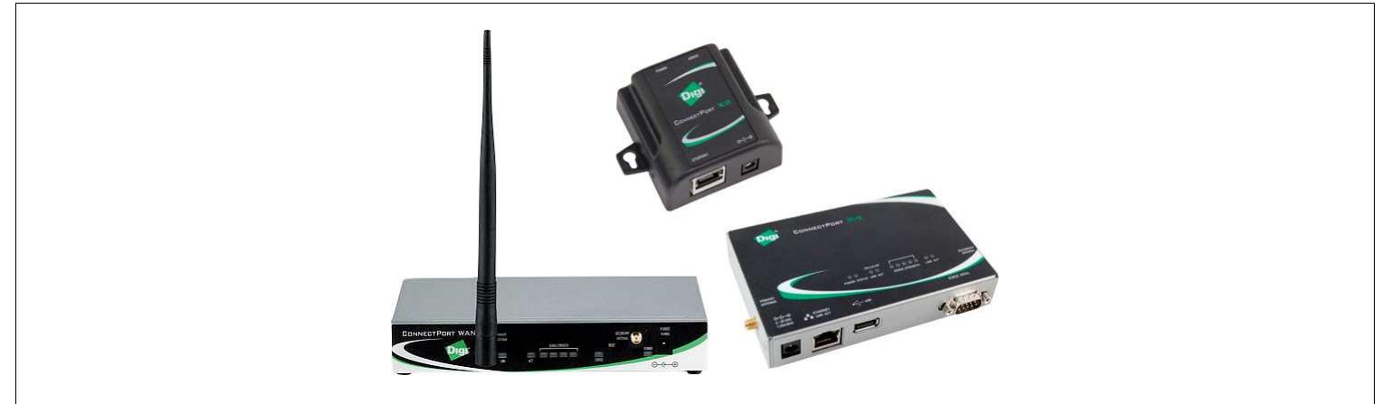 -1. the connectport line of gateways, including, from left