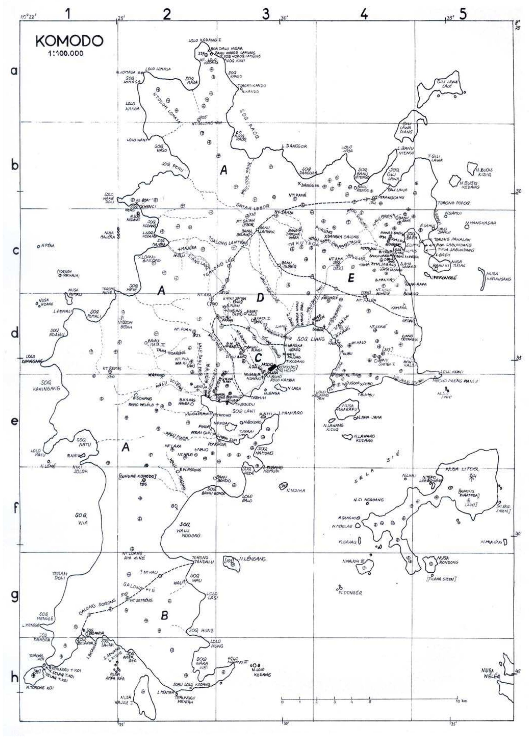 Map 2: no ‘terra nullius’ — verheijen’s map of komodo