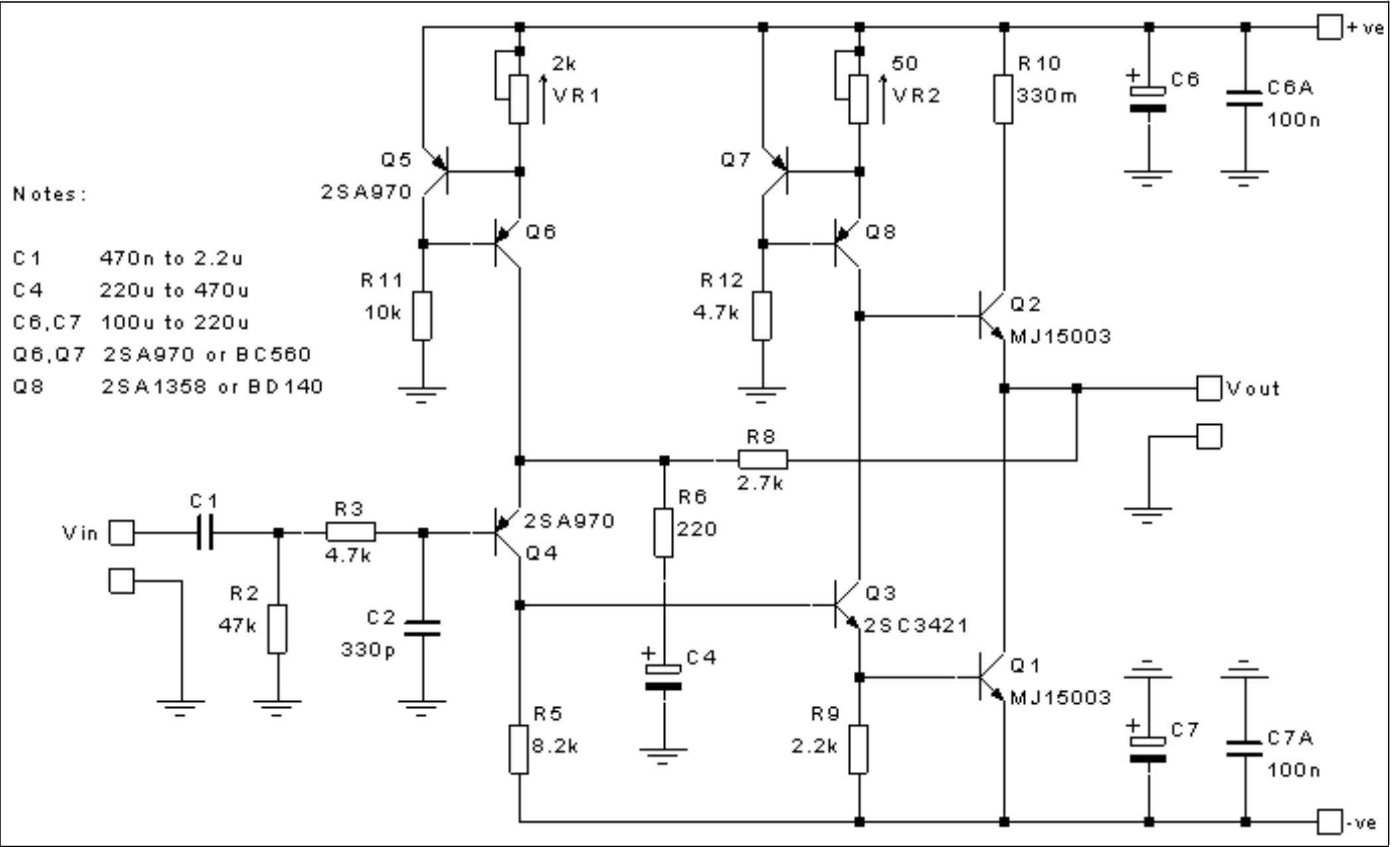 Figure 1 - from Jlh-2003-amplifier