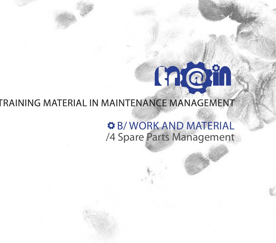 (PDF) TRAINING MATERIAL IN MAINTENANCE MANAGEMENT HANDBOOK
