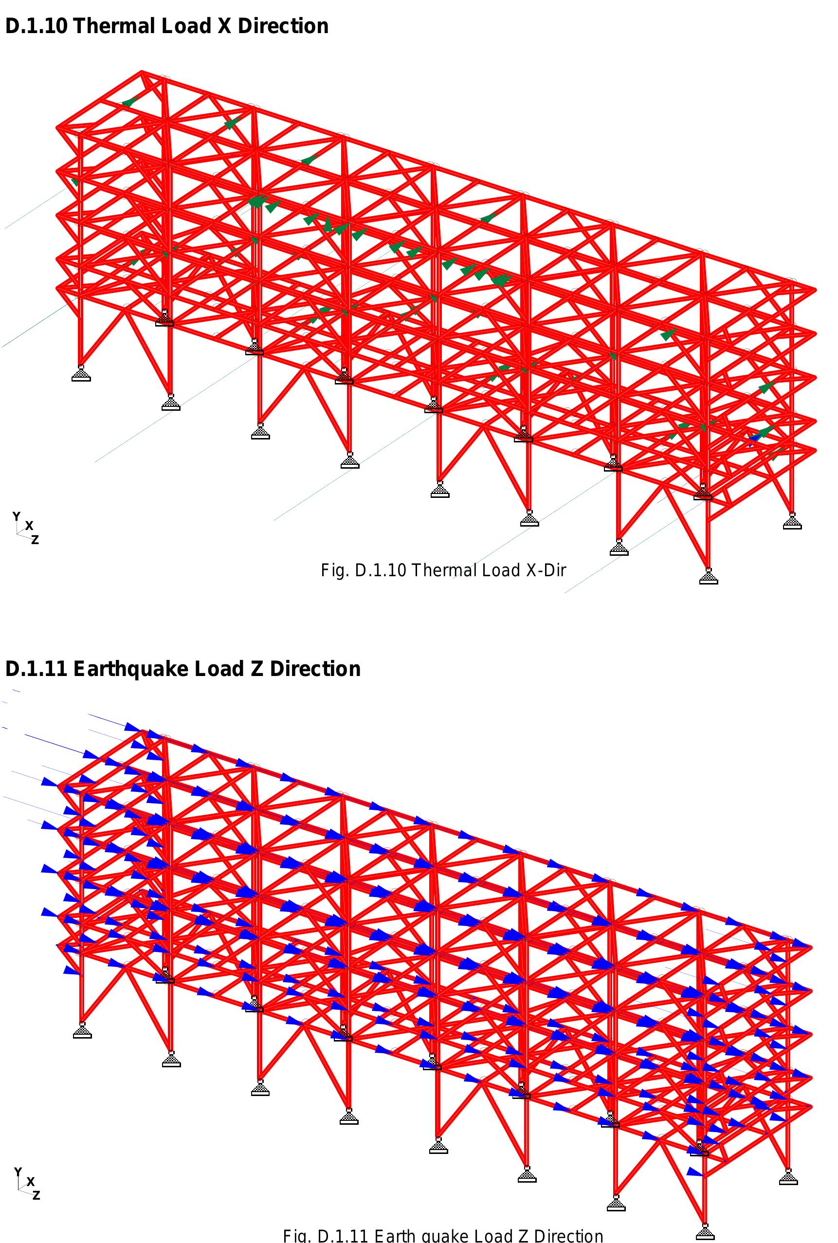 Figure 26 - CLIENT CALCULATION OF PIPE RACK STRUCTURE