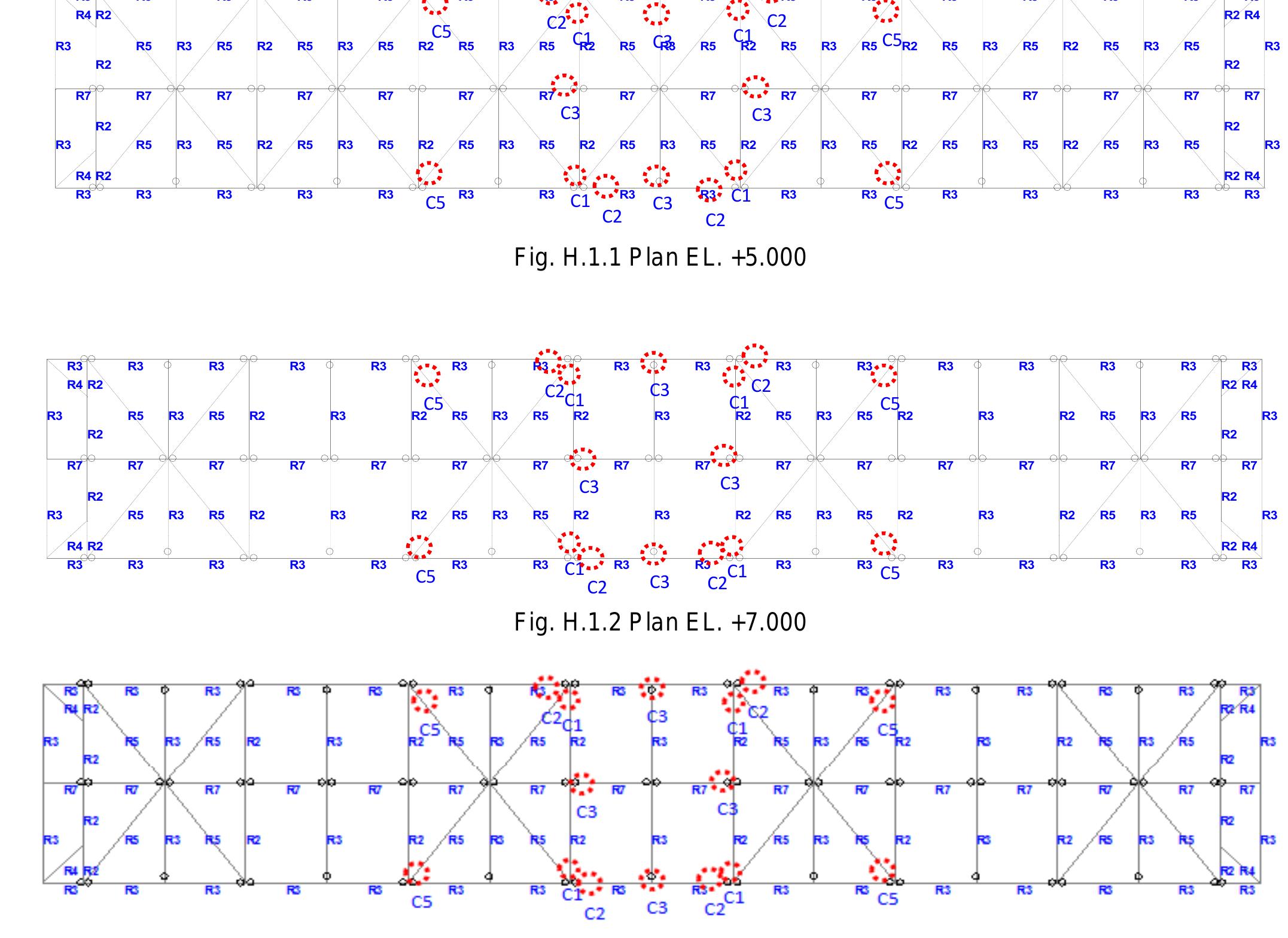 Figure 29 - CLIENT CALCULATION OF PIPE RACK STRUCTURE