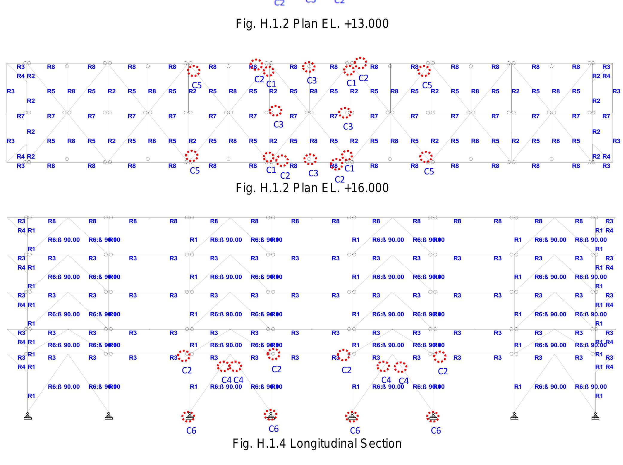 Figure 30 - CLIENT CALCULATION OF PIPE RACK STRUCTURE