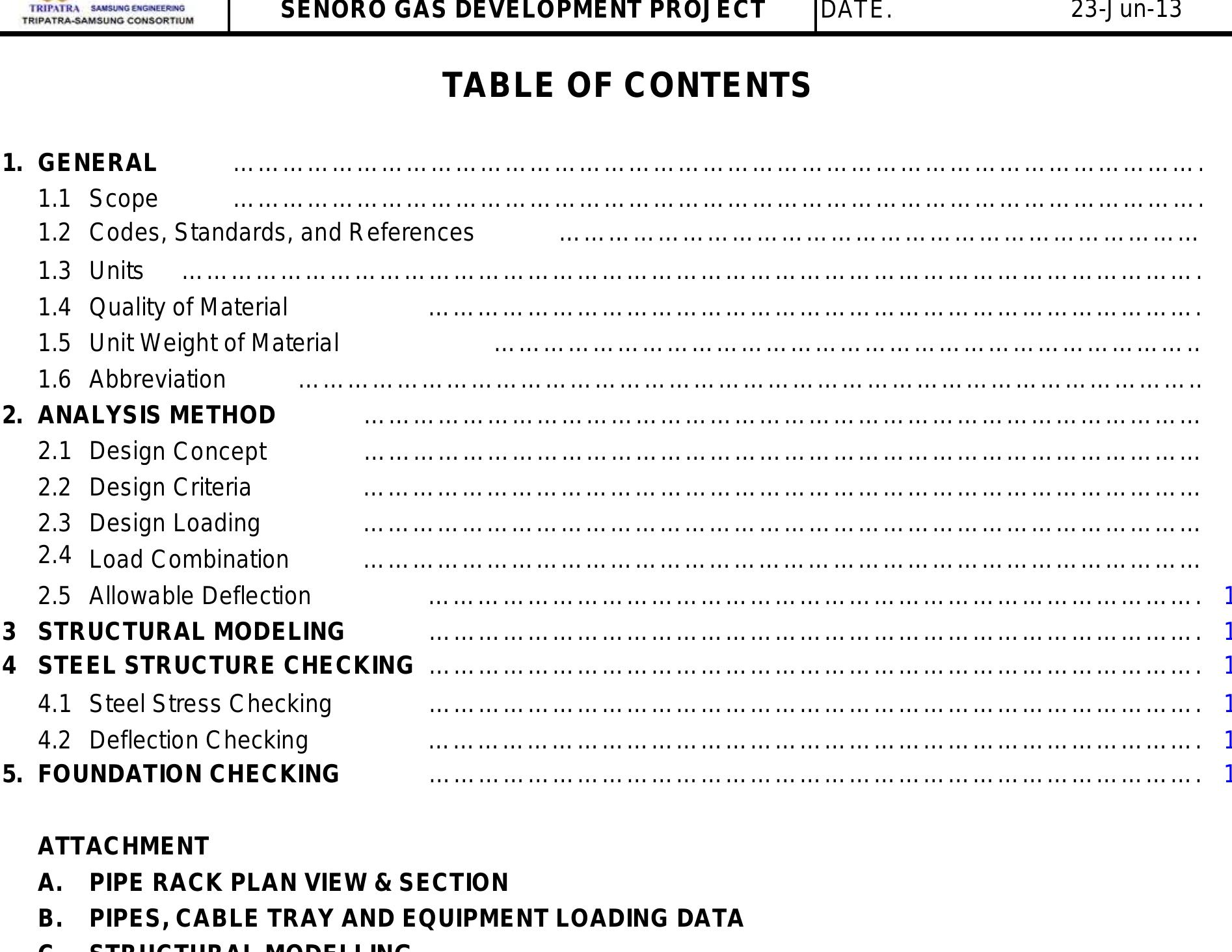 (PDF) CLIENT CALCULATION OF PIPE RACK STRUCTURE