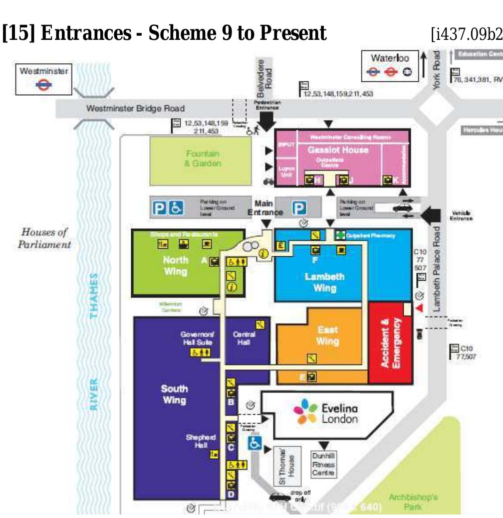 Figure 17 - 8.3 St Thomas' Hospital. Its architecture growth