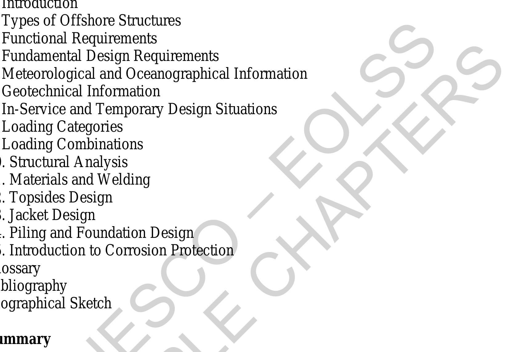 (PDF) OFFSHORE STRUCTURE DESIGN AND CONSTRUCTION