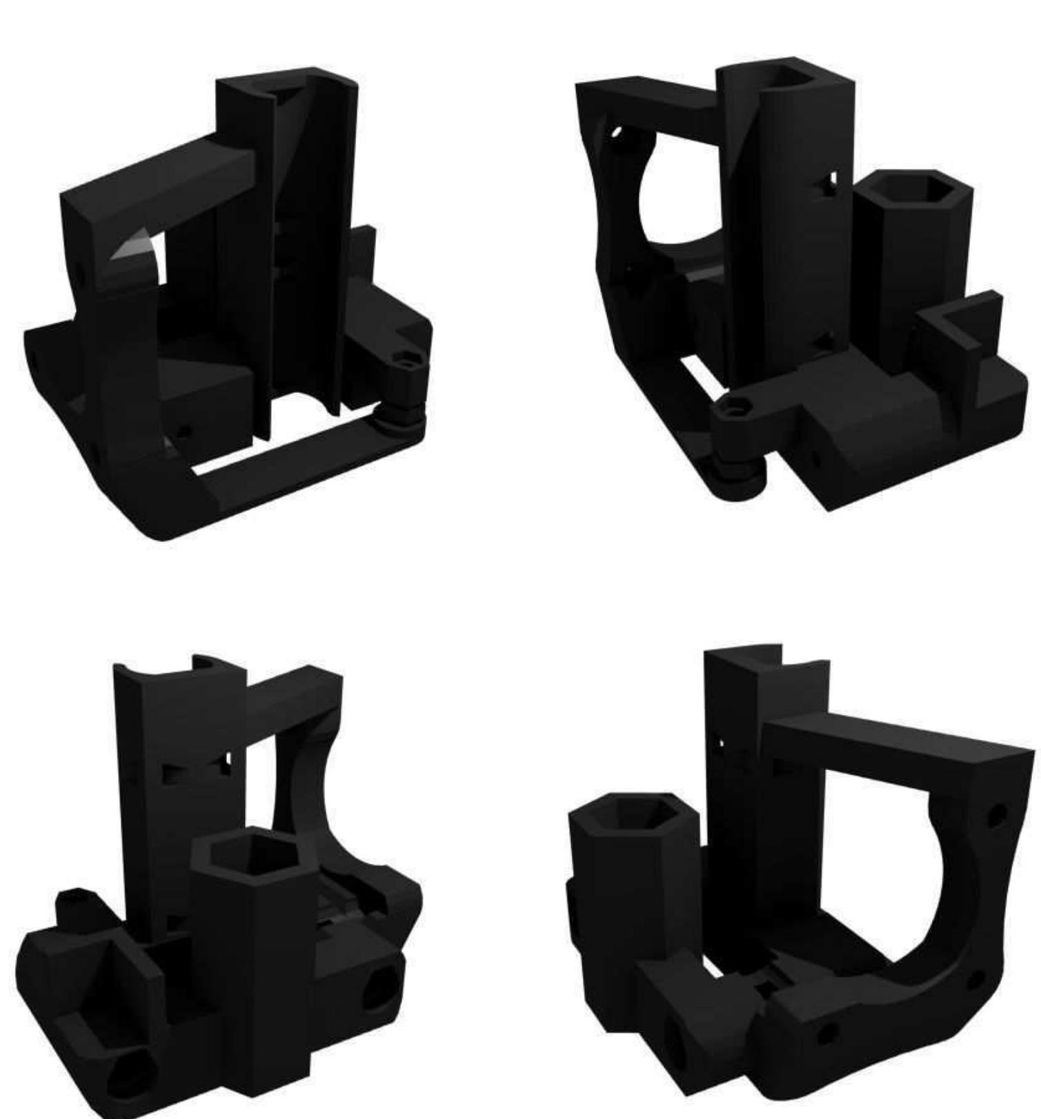 B. example of animated gif images showing complex 3-d