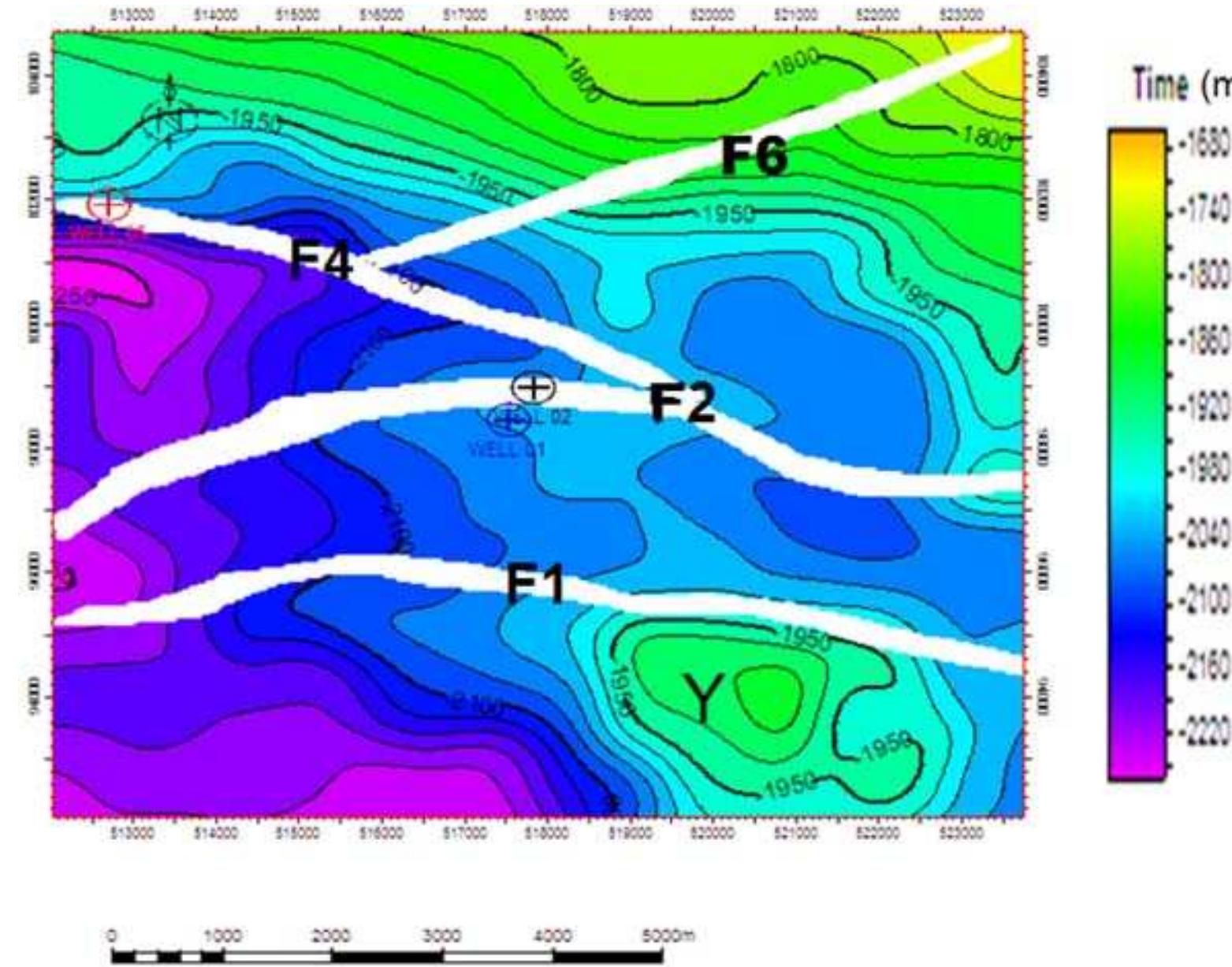Time structure map of horizon r2.