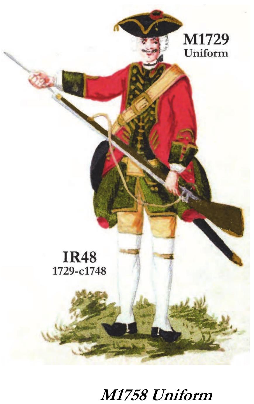 Figure 3 - from Hanoverian Army of the Seven Years War