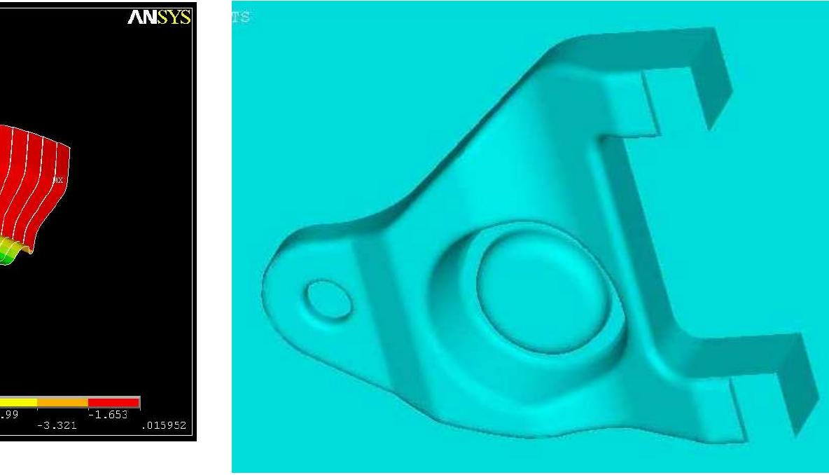 Stamping (ansys ls-dyna) and springback analysis (ansys