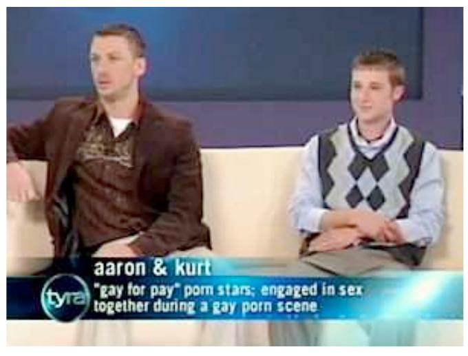 Gay-for-pay porn performers aaron james and kurt wild on the