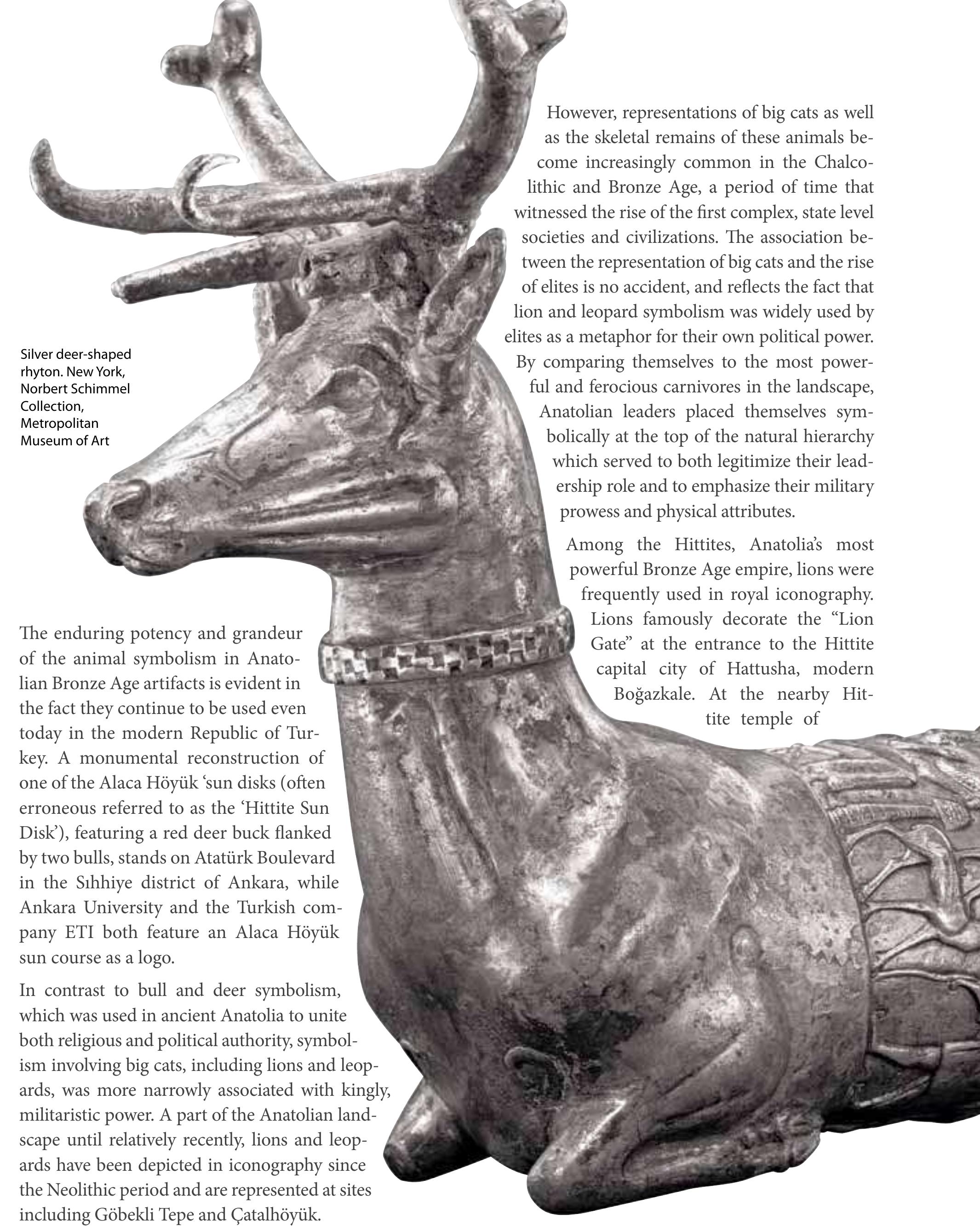 Figure 5 - Animal Symbolism in Ancient Anatolia
