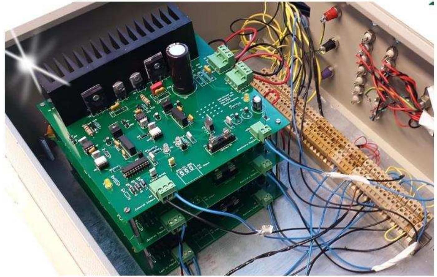 5: installation of pcb in the box figure 5.4: three power