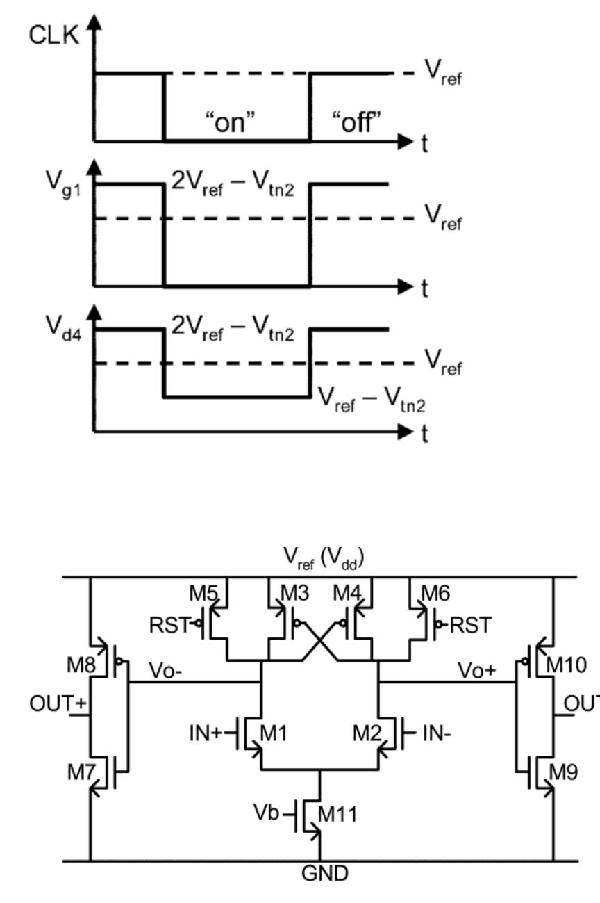 Comparator circuit schematic.