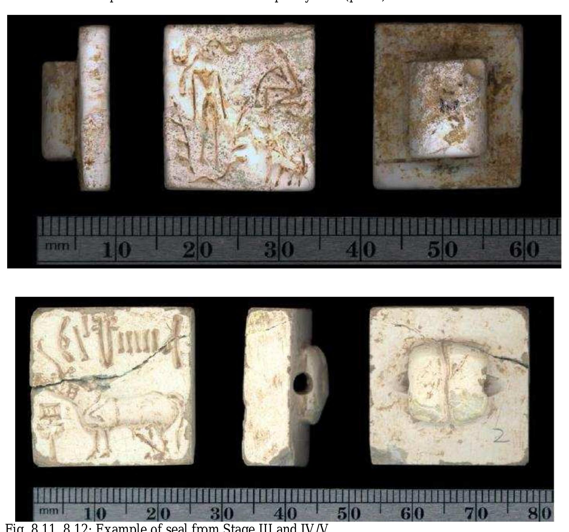 Figure 34 - Dholavira 1. Signboard and 2. Stone inscription: