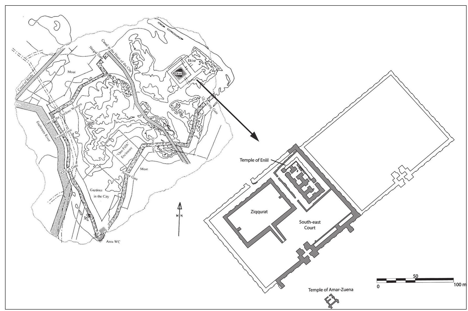 The kassite tablet (gibson et al. 1998-2001: 560, fig. 10)