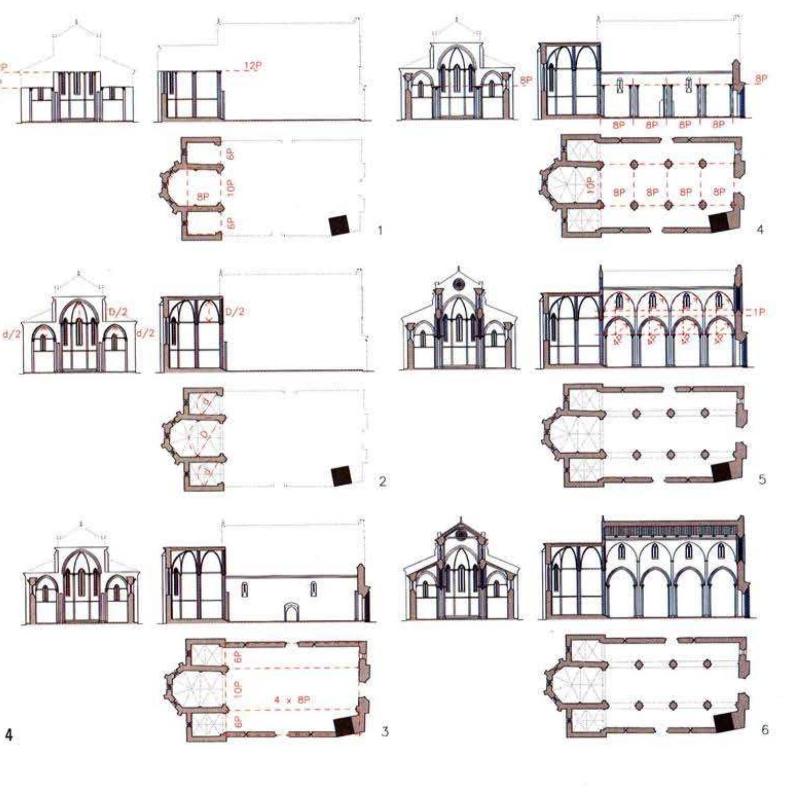 4, trazado, metrologia y construcci6n del edificio: 1. muros