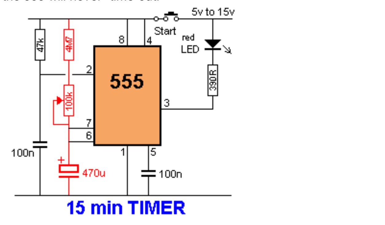 7. do not connect a pnp to the output of a 555 as shown in