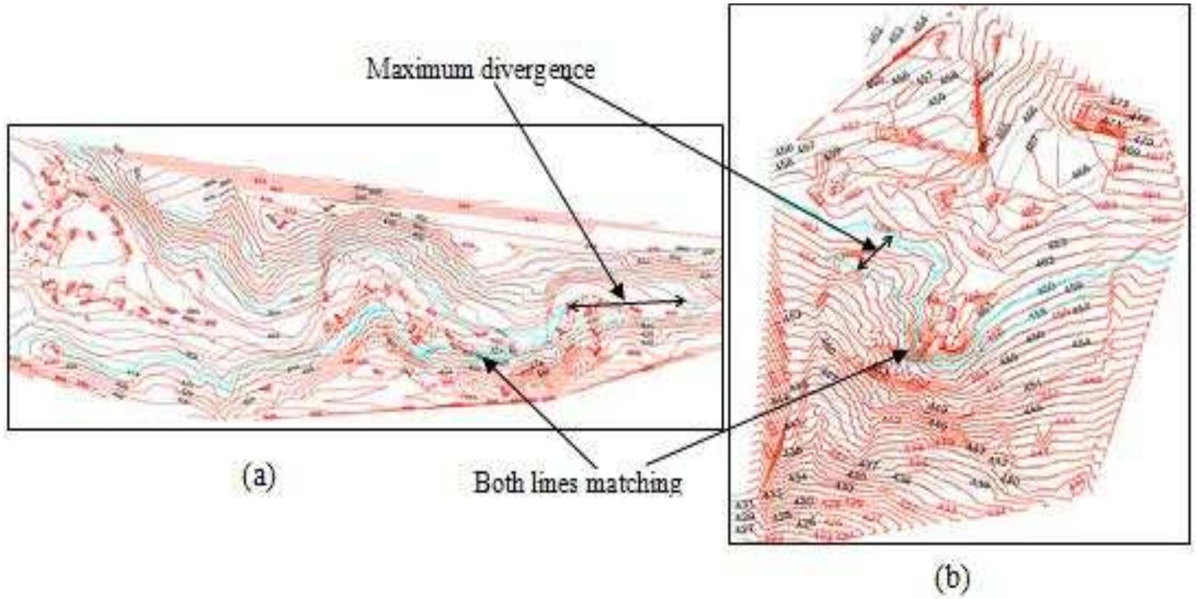 -10: overlaying contour maps to examine the variation (a)