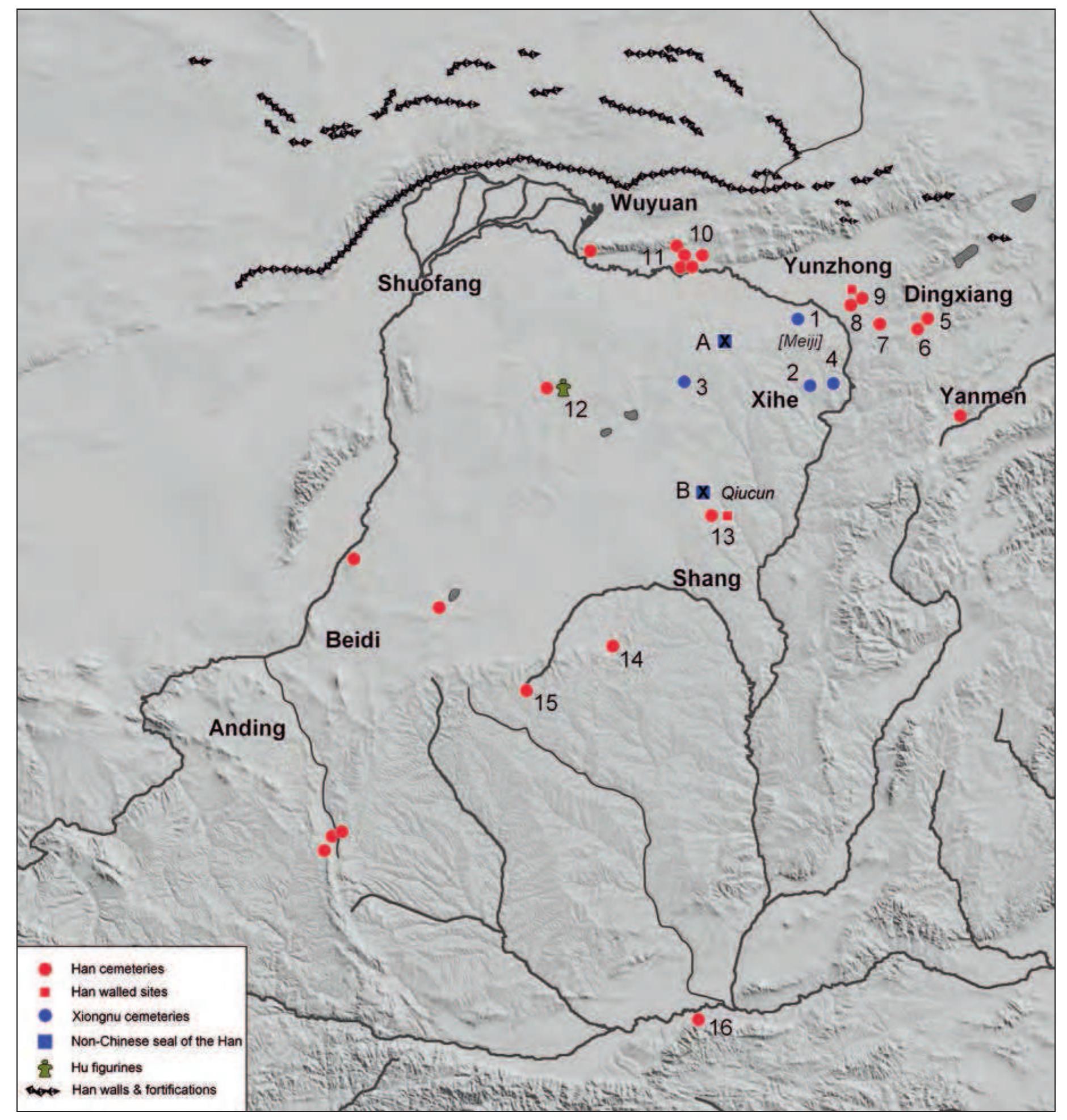 (PDF) The Southern Xiongnu in Northern China: Navigating and ...