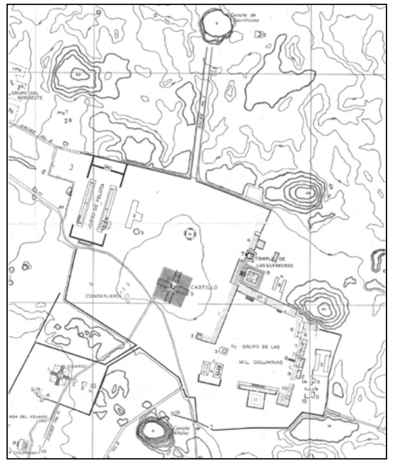 Great plaza, kilmartin & o’neill map (detail), ruppert