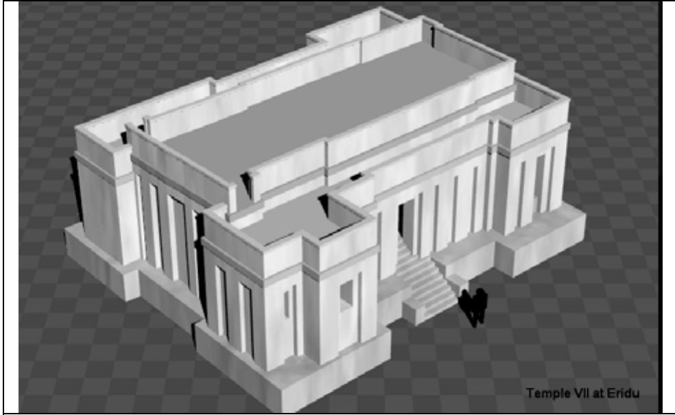 Picture 7. reconstruction of the hay god temple (eridu vii)