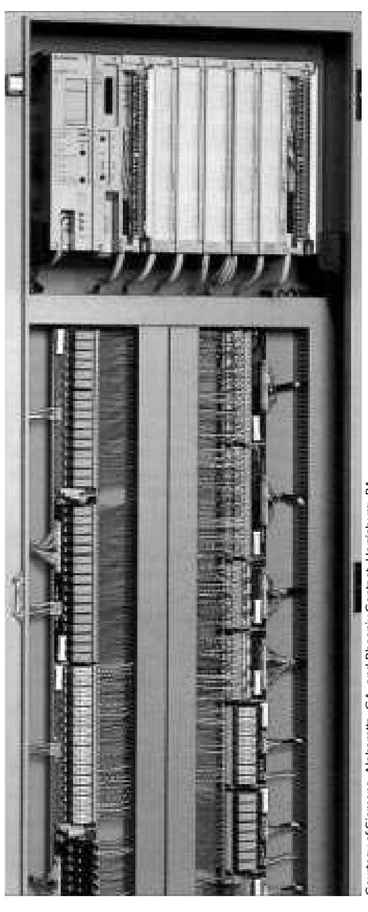 Installation of a plc-based system using modular i/o