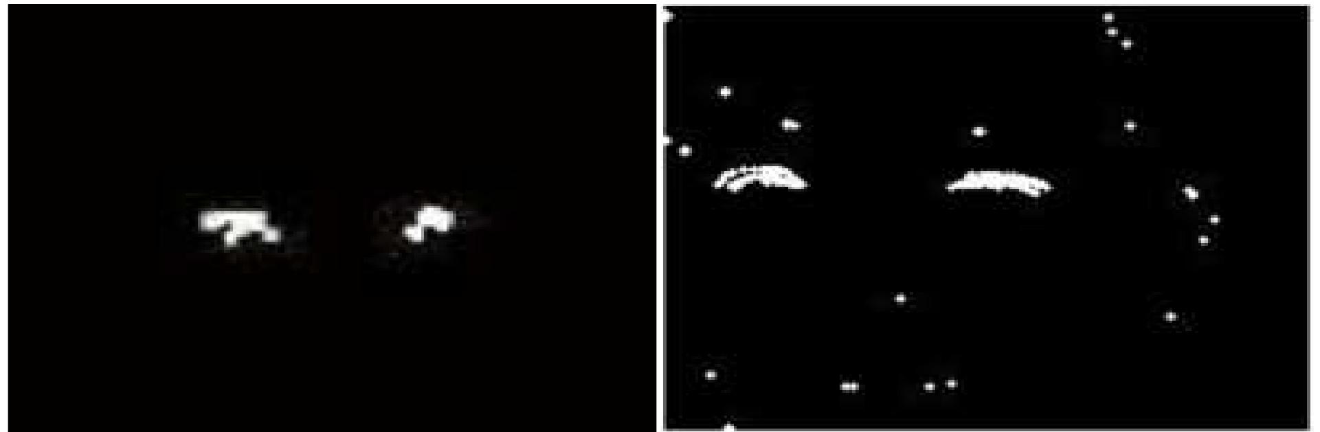 ‘igure : left figure: example of eye contour pair returned