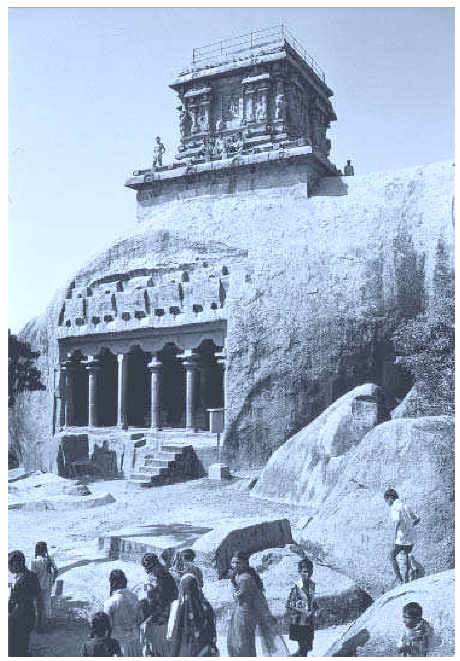 Mahishamardini cave-temple