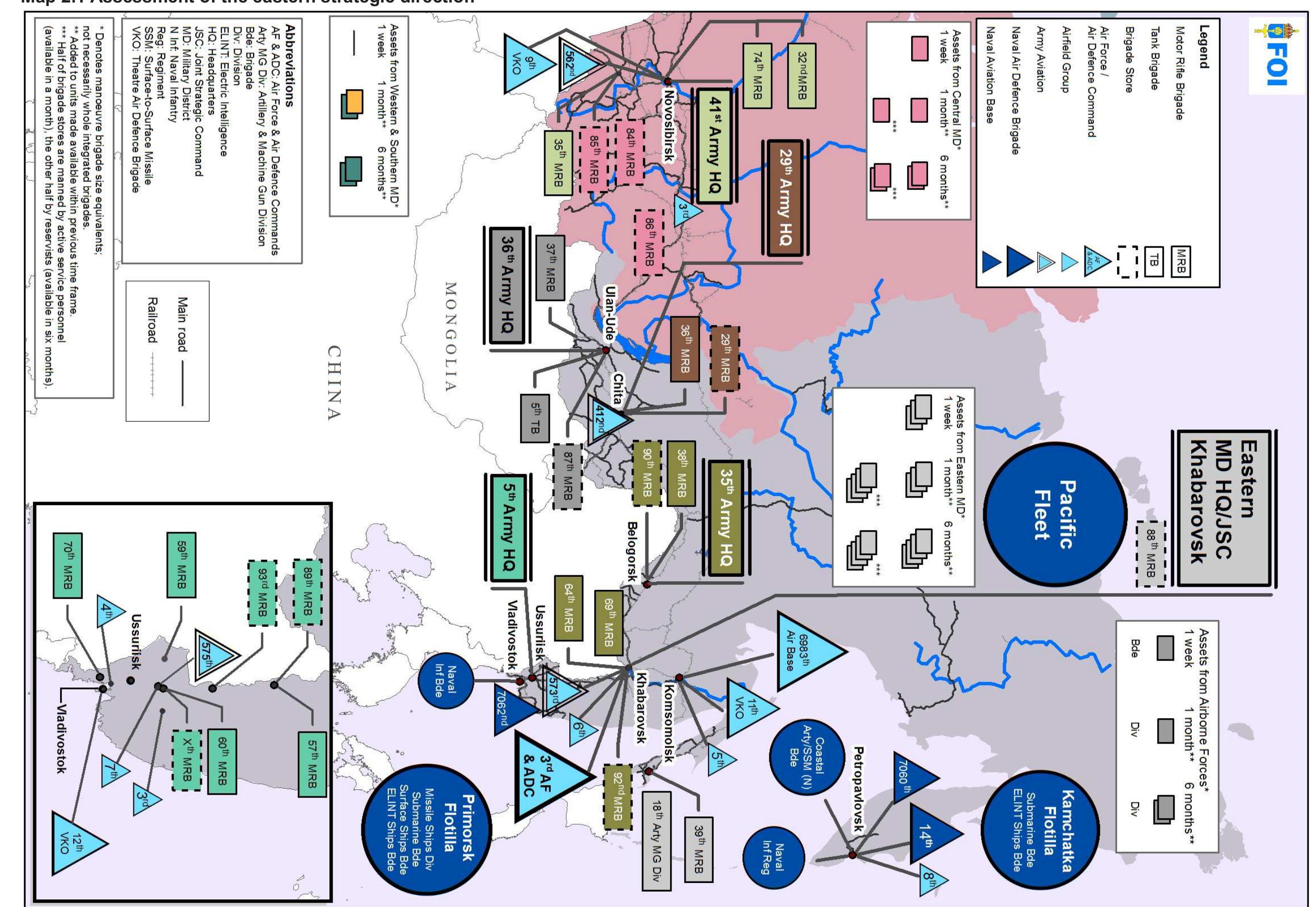 Note: this map illustrates a possible order of battle